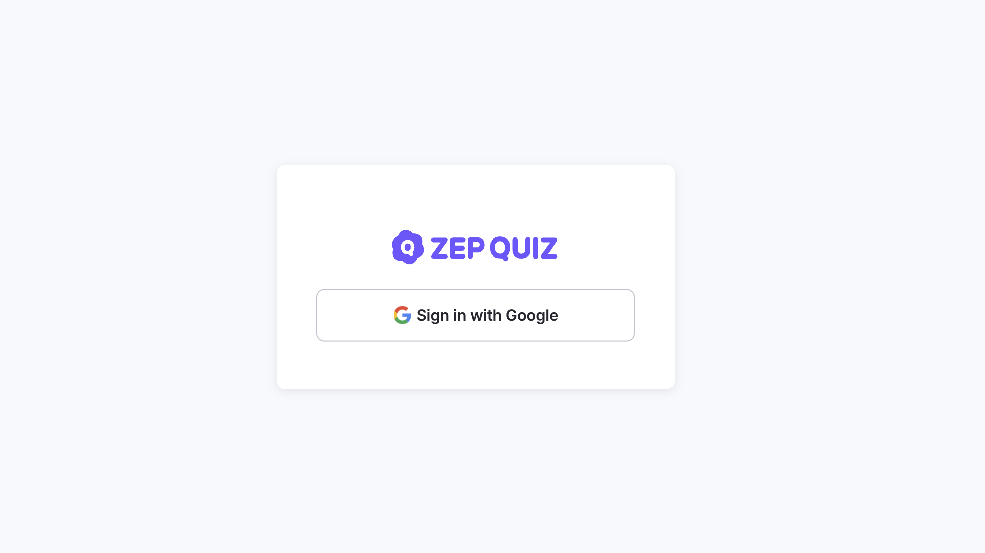 Start ZEP QUIZ